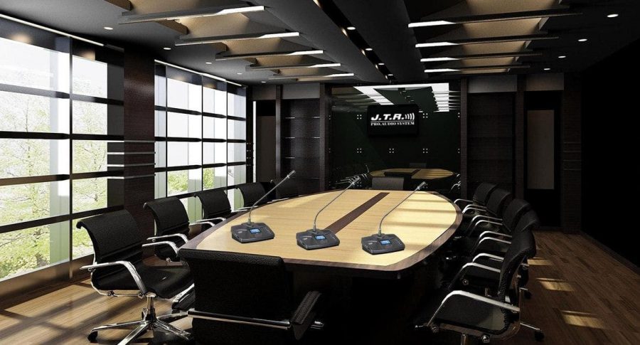 سیستم میکروفن کنفرانس دیجیتال جی تی ار مدل jtr jcu901 | شرکت تک باند