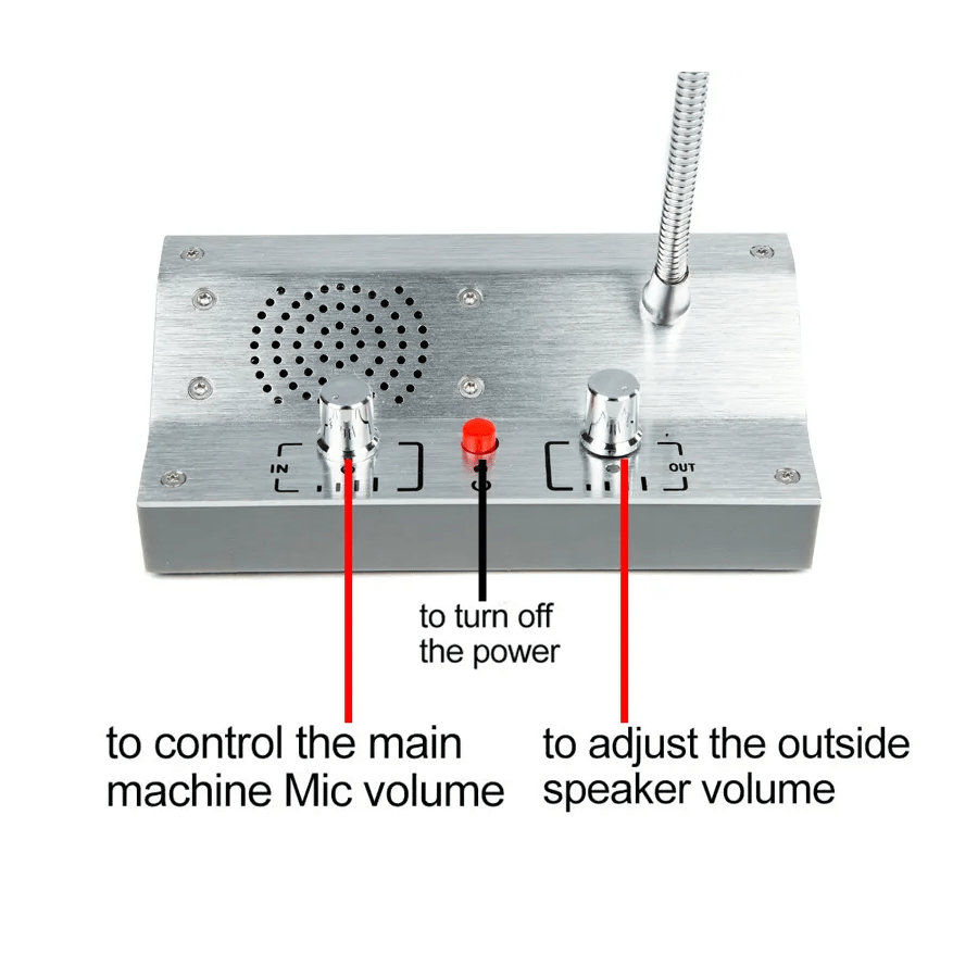 میکروفون پیشخوان M.PRO مدل MD-2000 | تک باند